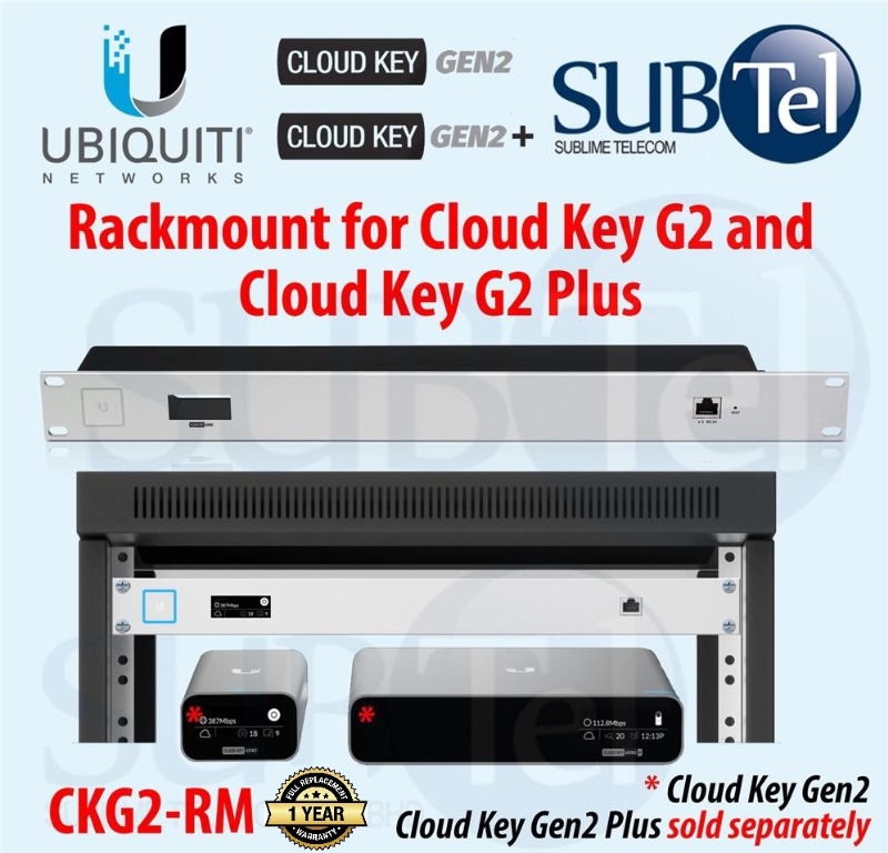 CKG2-RM Ubiquiti UniFi Cloud Key Gen2 Plus Rack-Mount Kit UCK-G2-PLUS ...