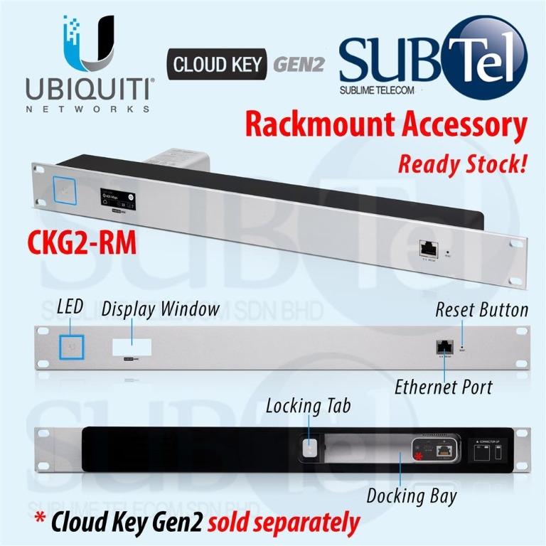 CKG2-RM Ubiquiti UniFi Cloud Key Gen2 Plus Rack-Mount Kit UCK-G2-PLUS ...