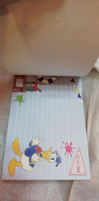 Original Disney Donald Duck Memo Paper sheets 100, Hobbies & Toys ...