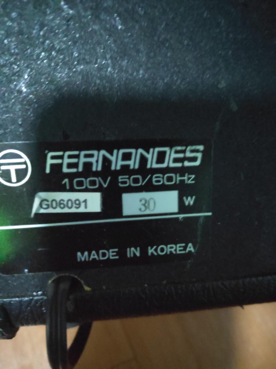 Fernandes Guitar Amplifier 30 watts, Hobbies & Toys, Music & Media, CDs ...