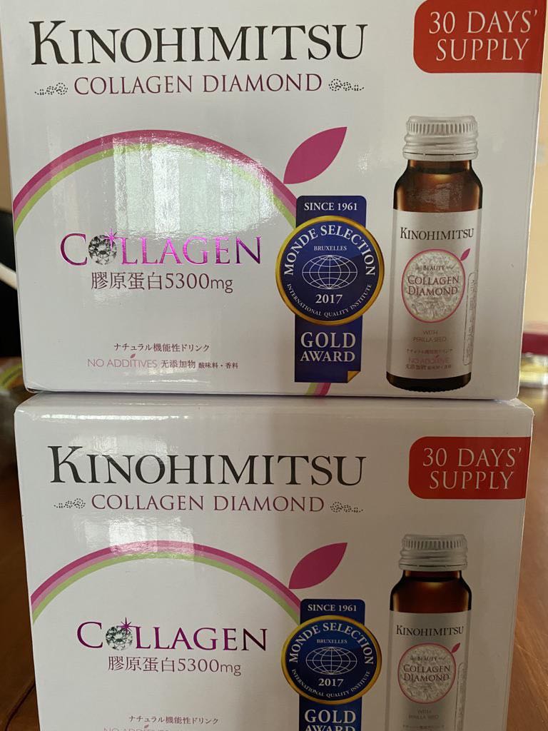 Kinohimitsu Collagen Diamond Drink 8s, Health & Nutrition, Health ...