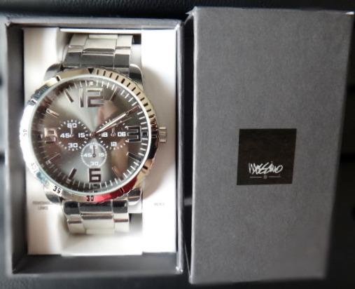 Mossimo Watch Mens XL Faux Chronograph Analog FMDMO164 NewUSA, Men's ...
