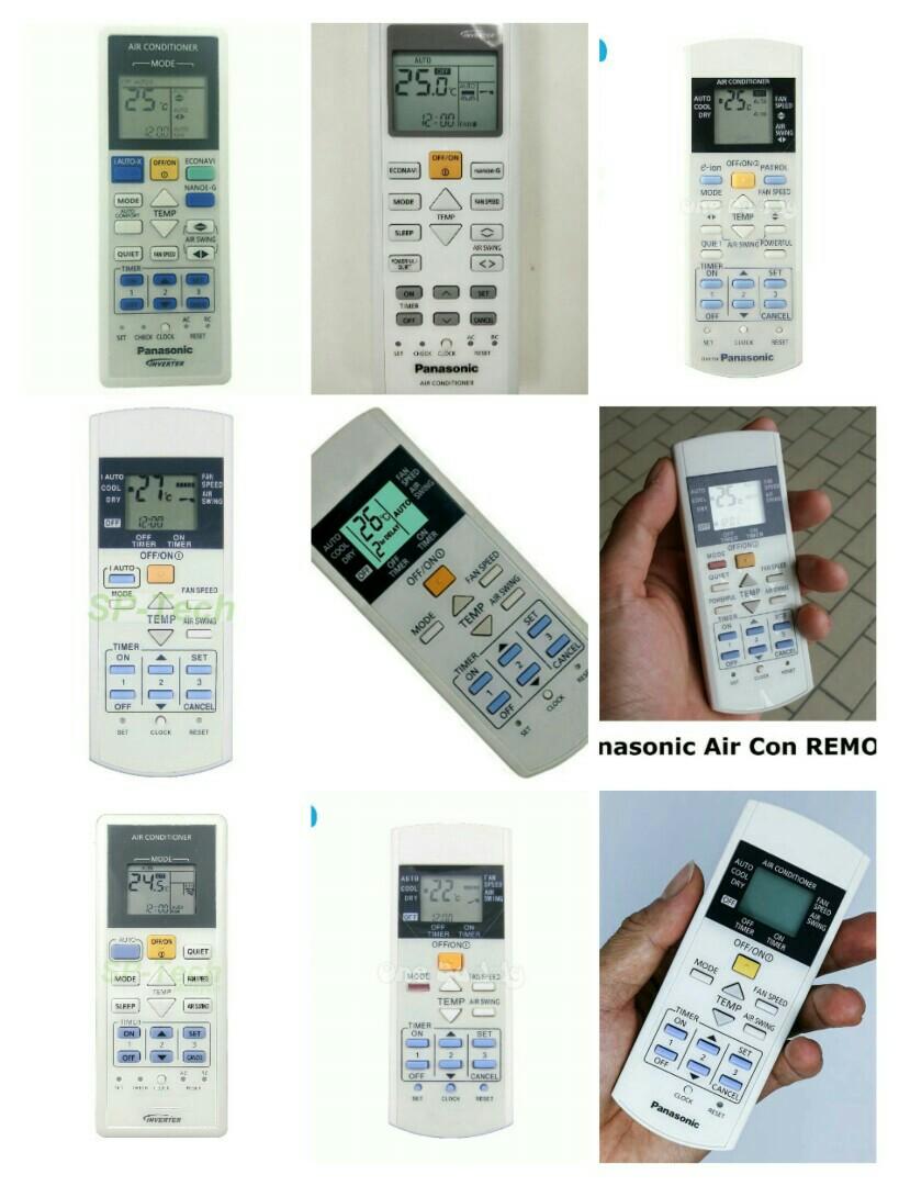 PANASONIC GENUINE ORIGINAL I-AUTO NANO G AIR CONDITIONER REMOTE CONTROL ...