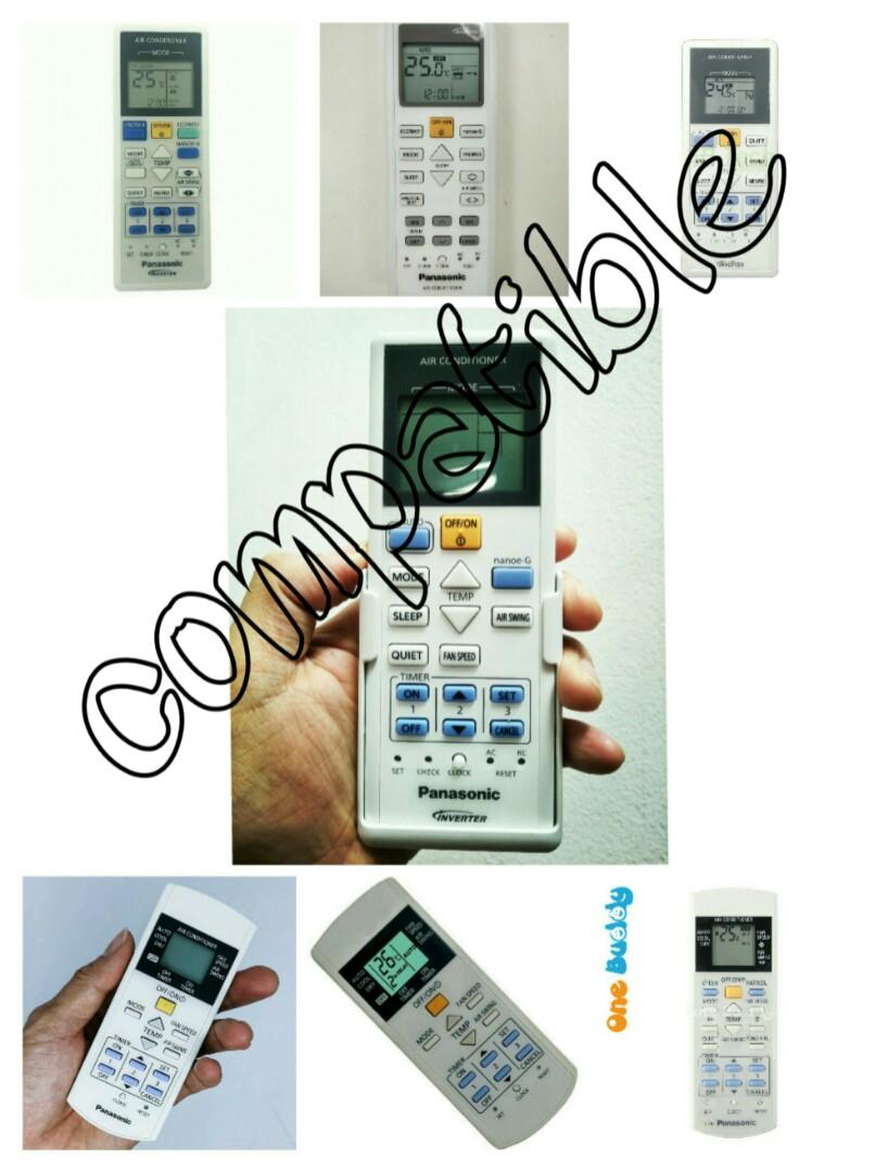 PANASONIC GENUINE ORIGINAL I-AUTO NANO G AIR CONDITIONER REMOTE CONTROL ...