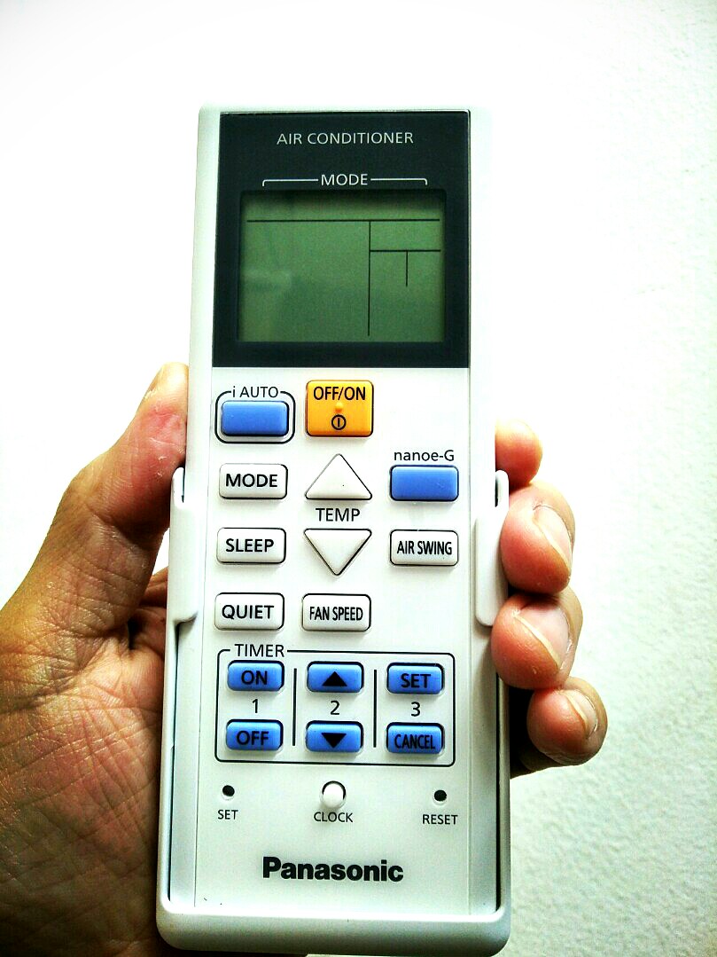 PANASONIC GENUINE ORIGINAL I-AUTO NANO G AIR CONDITIONER REMOTE CONTROL ...