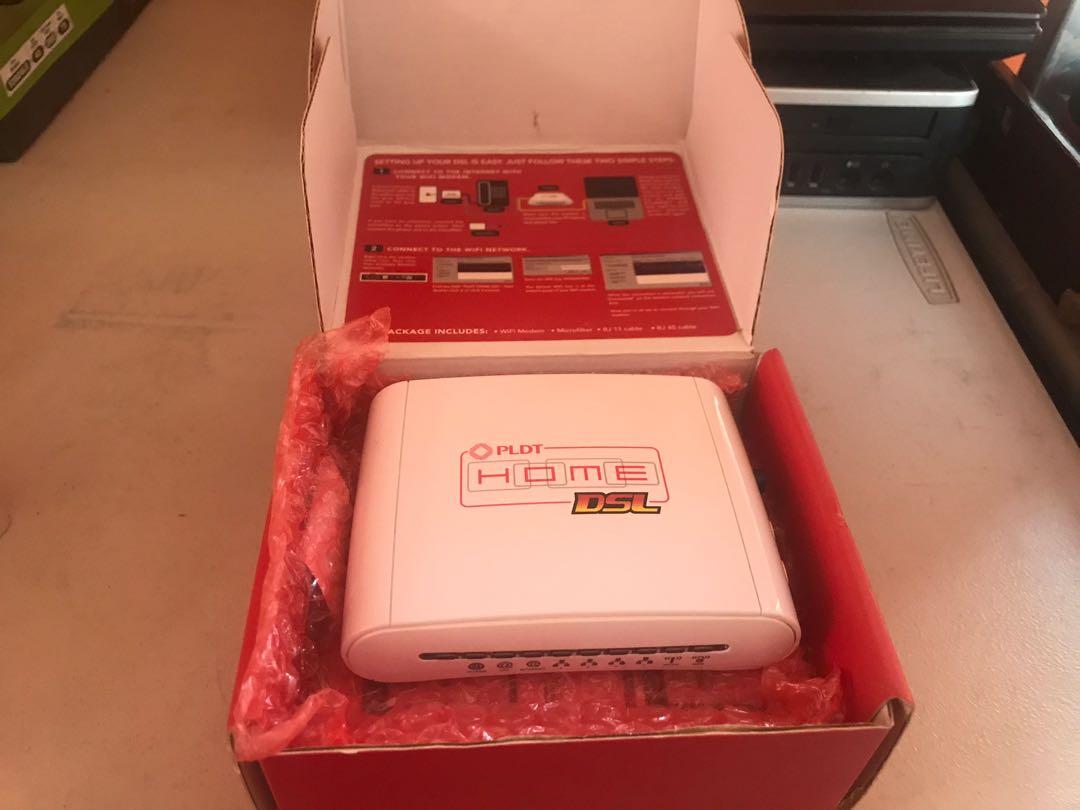 PLDT Home DSL Wifi Modem, Computers & Tech, Parts & Accessories ...