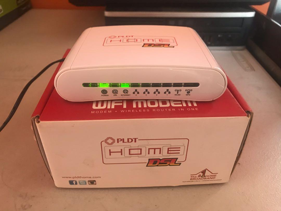 PLDT Home DSL Wifi Modem, Computers & Tech, Parts & Accessories ...