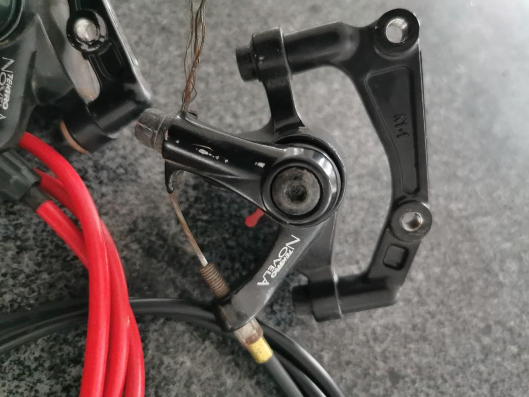Tektro Novela Brakes with Shimano Deore Lever, Sports Equipment ...