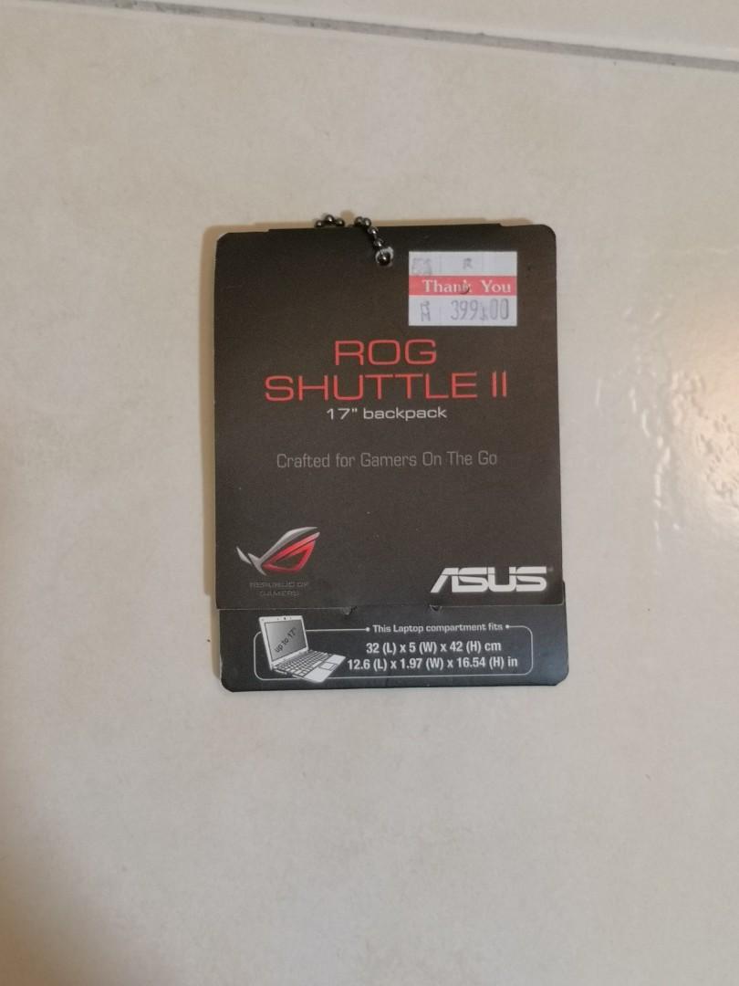 Asus ROG bag, Computers & Tech, Parts & Accessories, Laptop Bags ...