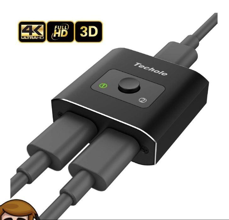 [BRAND NEW] TECHOLE HDMI Switch 4K HDMI Splitter - Techole Aluminum Bi ...
