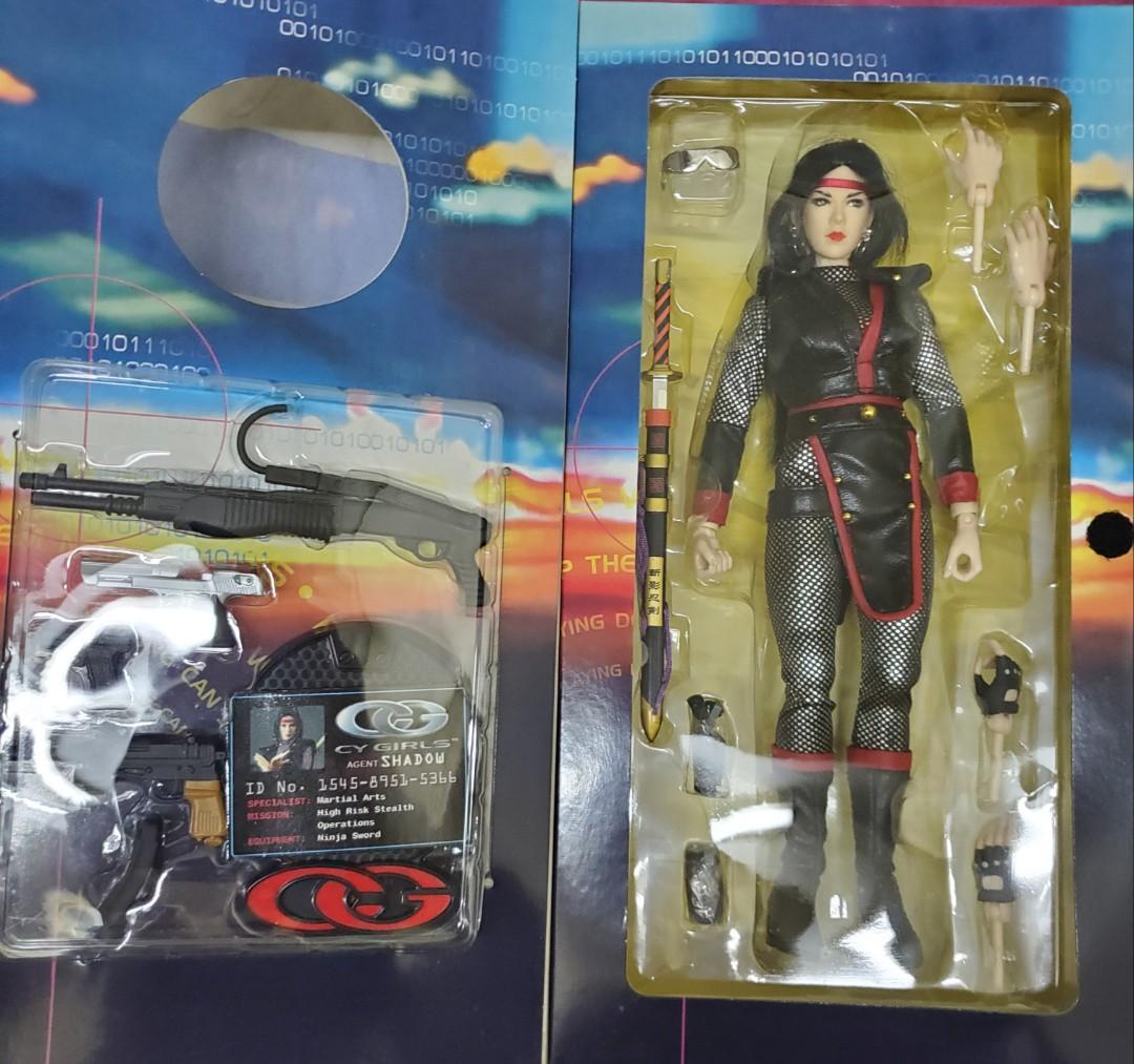 Cy Girls Shadow Figure Takara Bluebox, 興趣及遊戲, 玩具 & 遊戲類 - Carousell