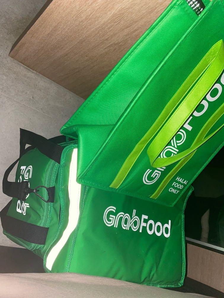 Grab FOOD DELIVERY BAG, Men's Fashion, Bags, Sling Bags on Carousell