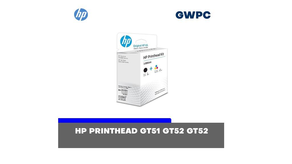 HP Printhead cartridge GT51 GT52 GT53 M0H51A M0H50A PRINT HEAD GT 51 GT ...