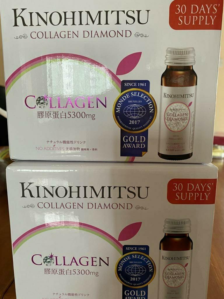 Kinohimitsu Collagen Drink self collection at AMK, Health & Nutrition ...