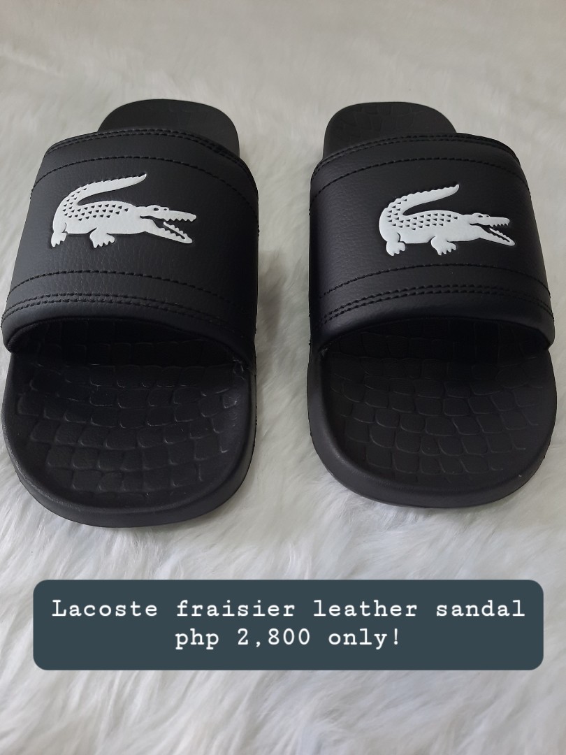Lacoste sandal, Men's Fashion, Footwear, Slippers & Slides on Carousell