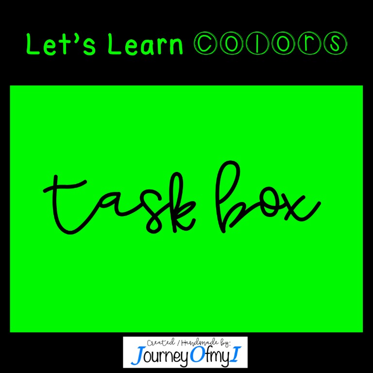 Let's Learn Colors - Green Task Box (CVC Words), Hobbies & Toys, Books ...