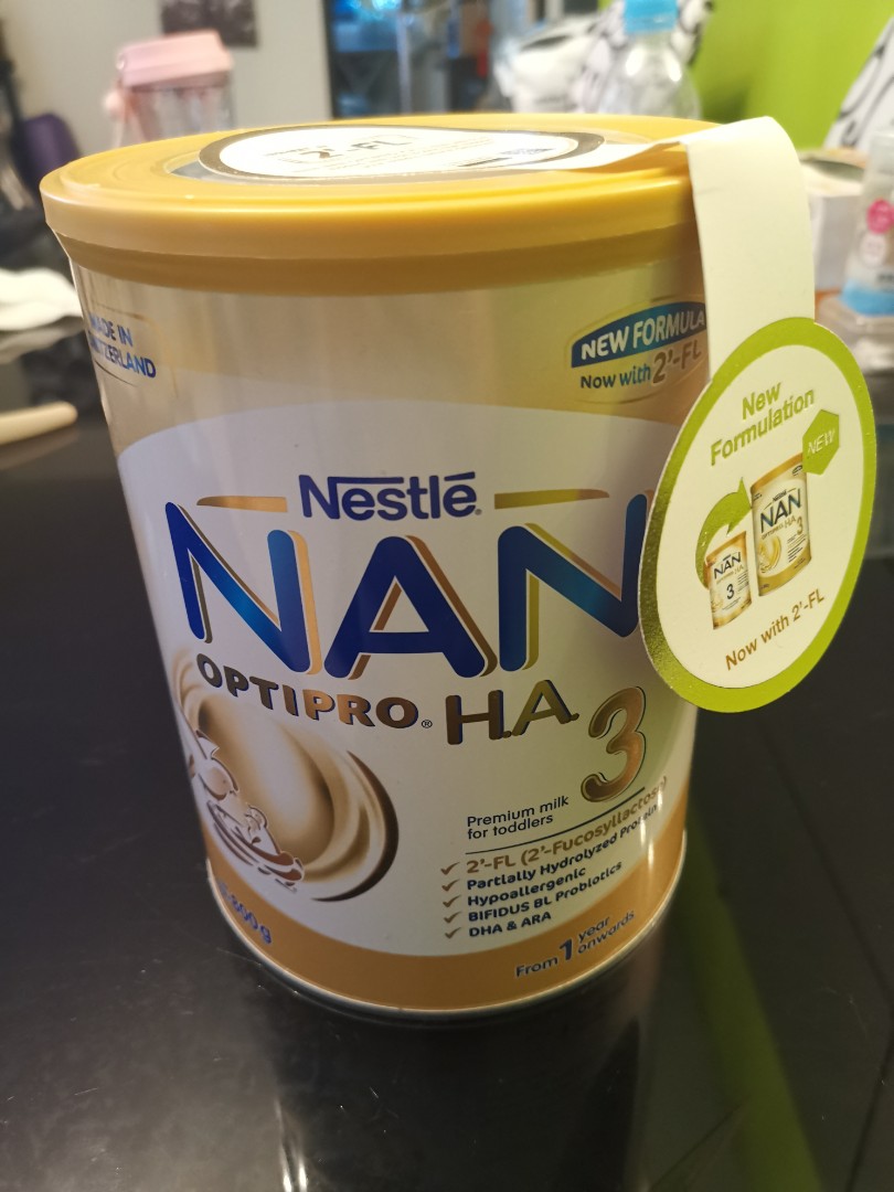 NESTLE NAN OPTIPRO HA3 Growing Up Milk 800g, Babies & Kids, Nursing ...