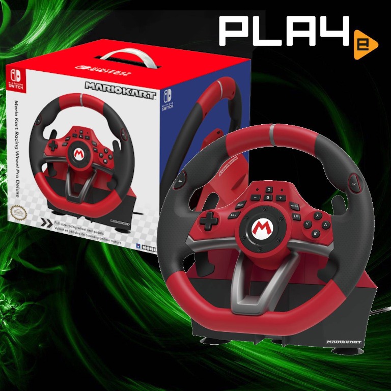 Nintendo Switch Hori Mario Kart Racing Wheel Pro Deluxe (1460430) Brand ...