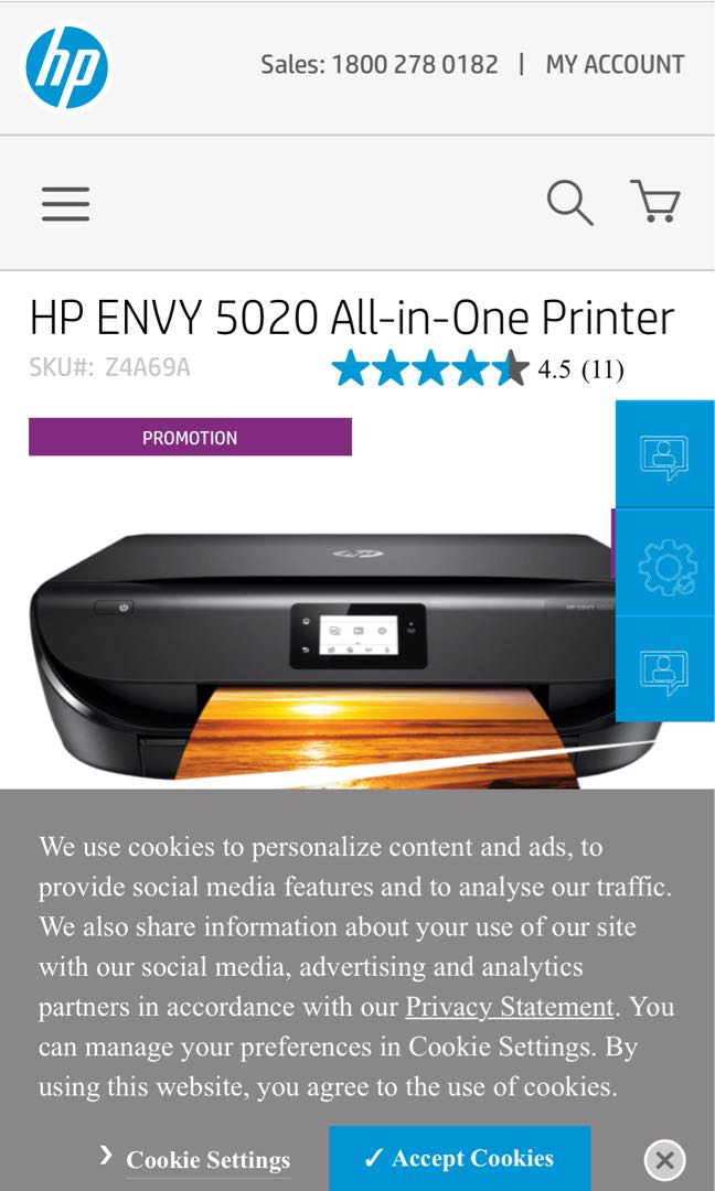 Printer - envy 5020, Computers & Tech, Printers, Scanners & Copiers on ...