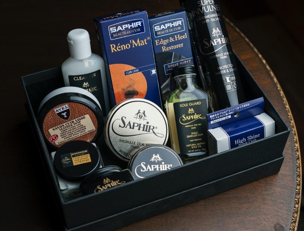 Saphir Medaille d'Or - Ultimate Shoe Shine Kit (2020), Men's Fashion ...