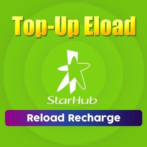 StarHub prepaid Eload, Mobile Phones & Gadgets, Mobile & Gadget ...