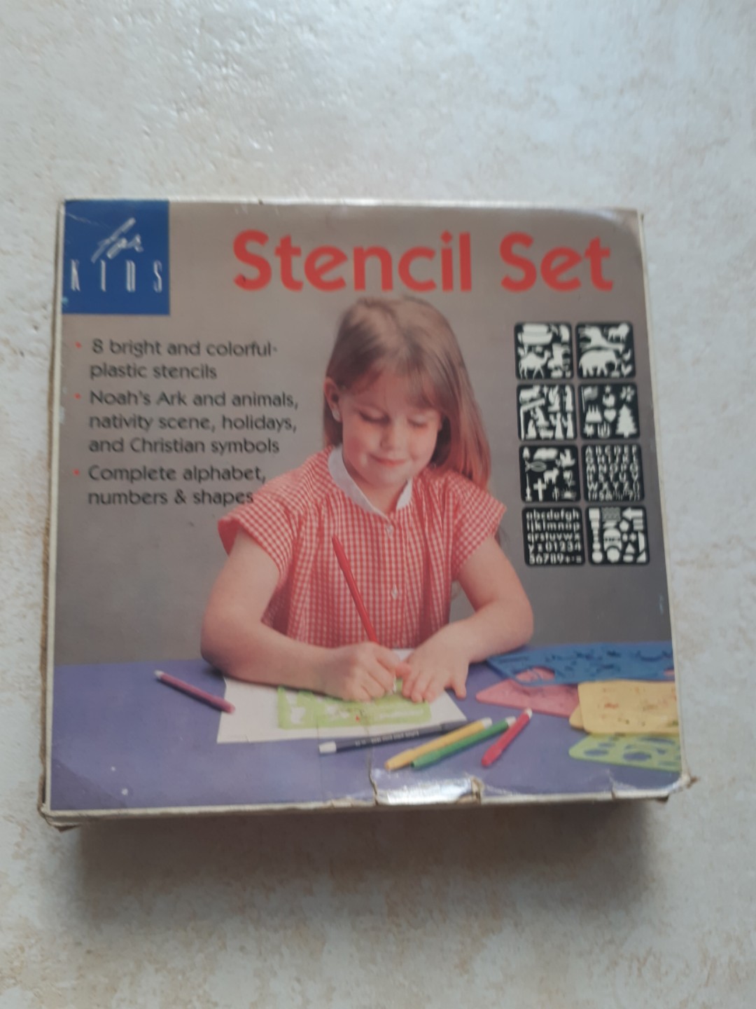 Stencil Set, Hobbies & Toys, Stationery & Craft, Art & Prints on Carousell