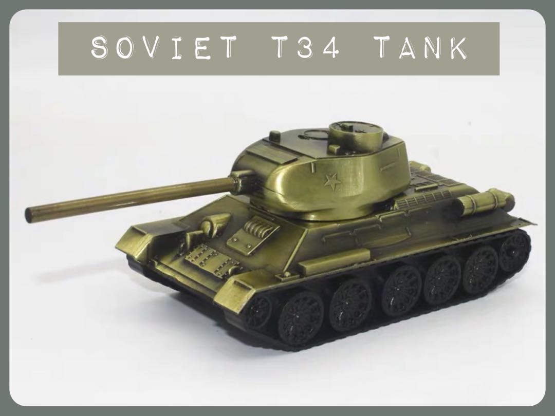 T34 Soviet Union Tank World War Two, Hobbies & Toys, Memorabilia ...