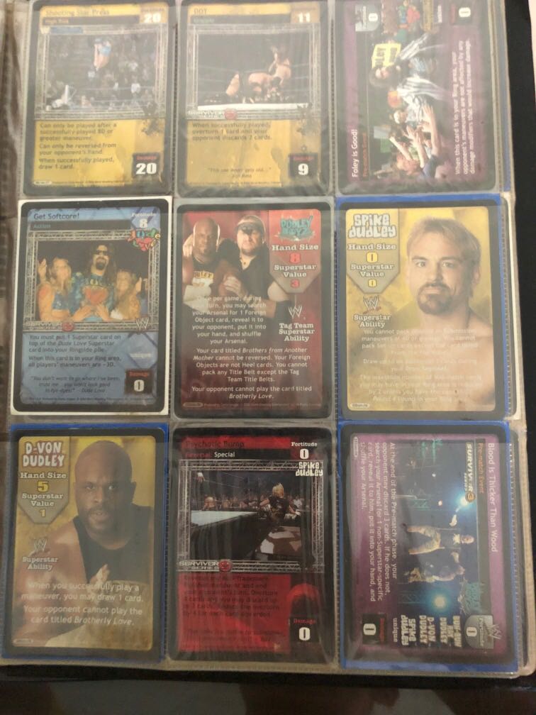 WWE Cards, Hobbies & Toys, Toys & Games on Carousell