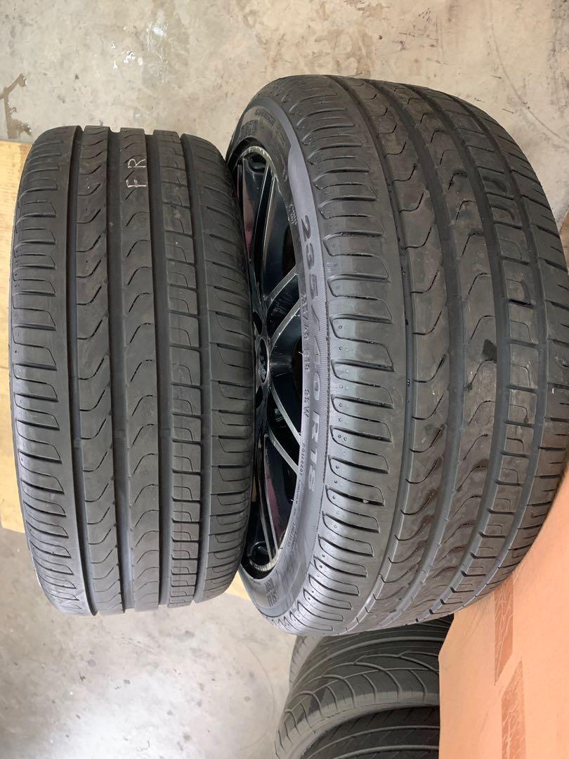 18” SSW Sport Rims with 235/40/18, Car Accessories, Tyres & Rims on ...