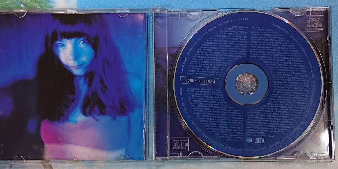 Cd bjork telegram, 興趣及遊戲, 音樂、樂器 & 配件, 音樂與媒體 - CD 及 DVD - Carousell