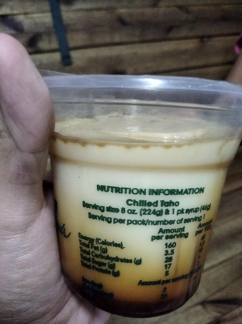 Chilled Taho, Food & Drinks, Chilled & Frozen Food on Carousell