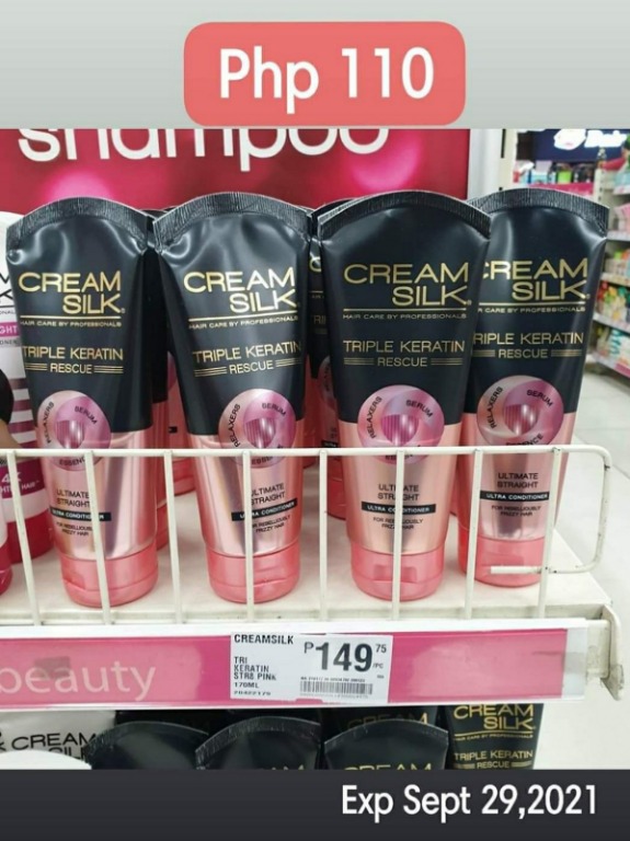 Creamsilk Triple Keratin (Pink), Beauty & Personal Care, Bath & Body ...