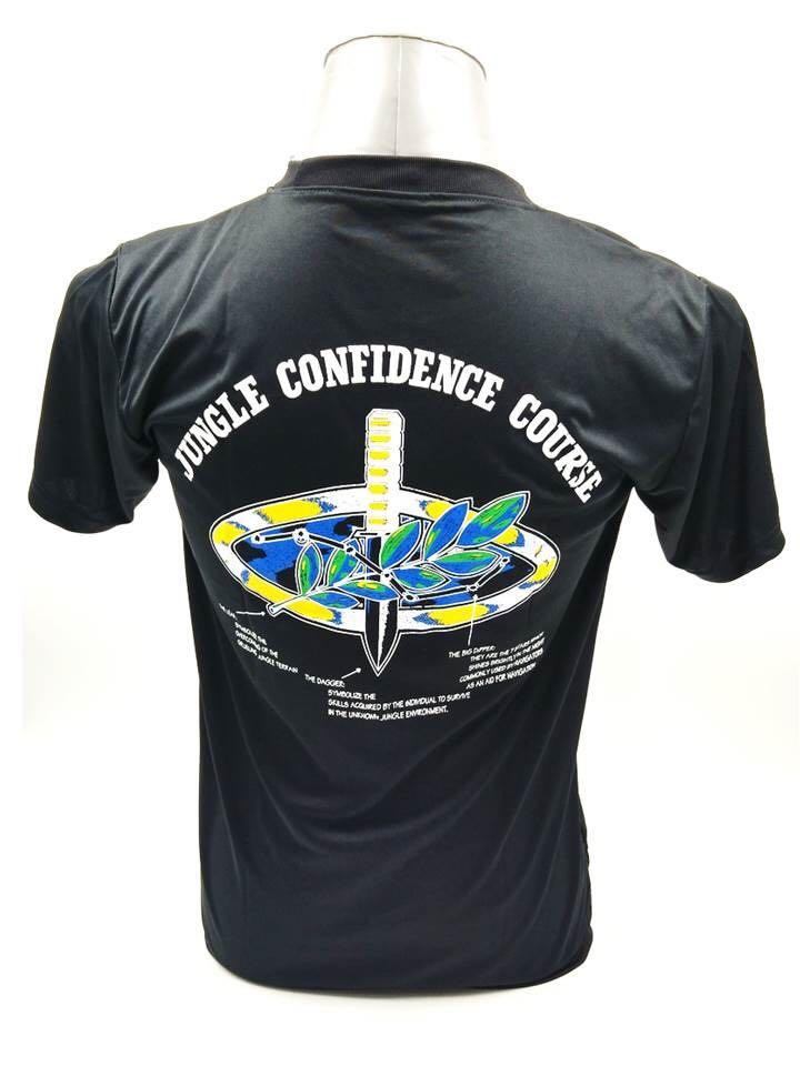 Drifit Jungle Confidence Course (JCC) SAF Shirt Black/Green, Men's ...