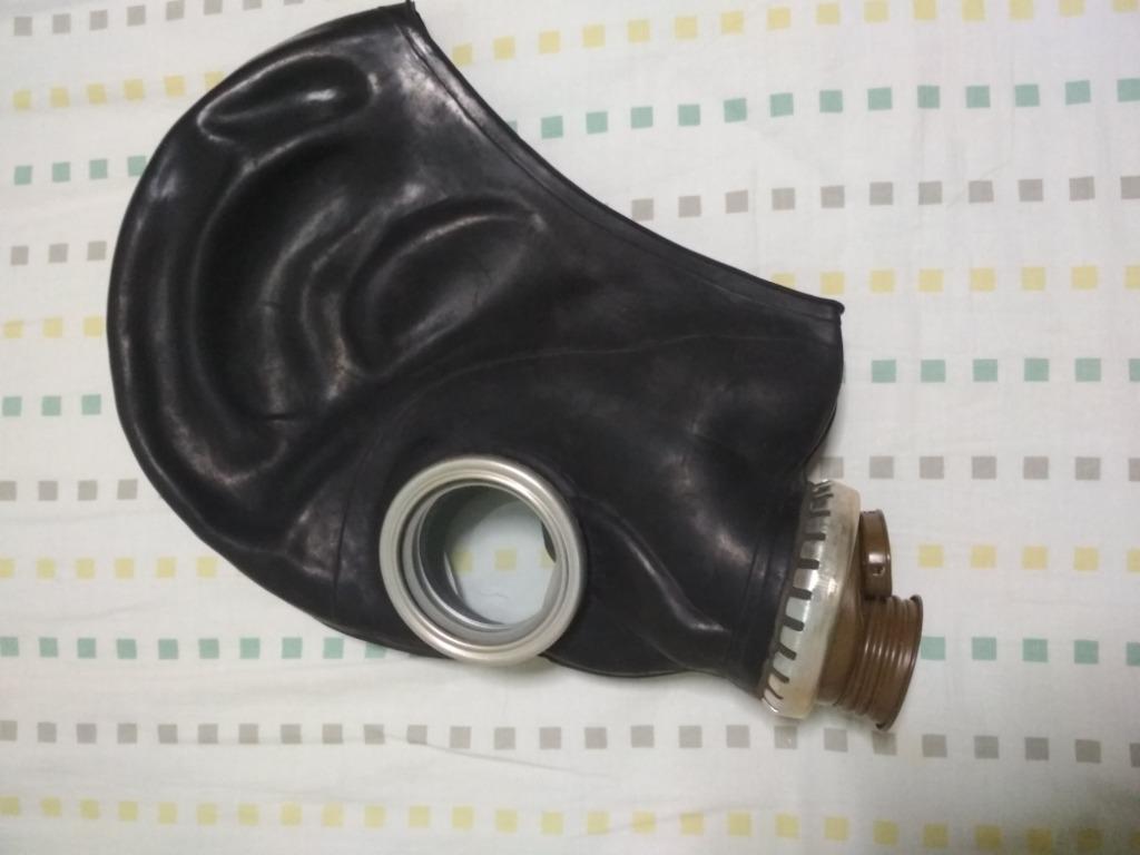 GP-5 Gas mask BLACK with unused filter, Health & Nutrition, Face Masks ...