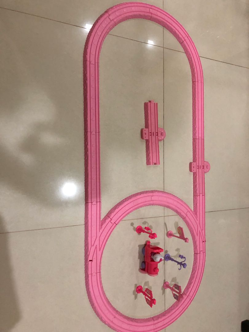 Hello Kitty Train Set, Hobbies & Toys, Toys & Games on Carousell