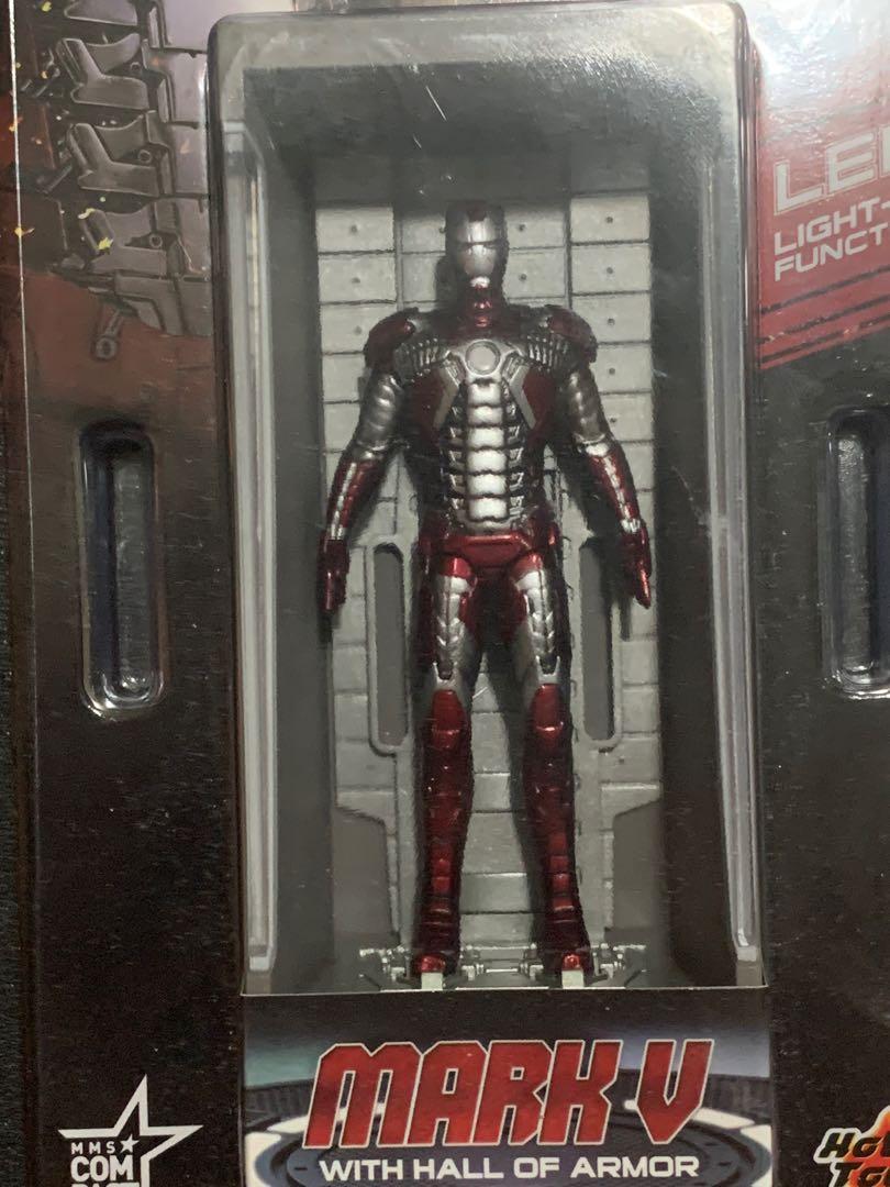 Hot Toys Ironman MK5 with mini hall of armour led, Hobbies & Toys, Toys ...