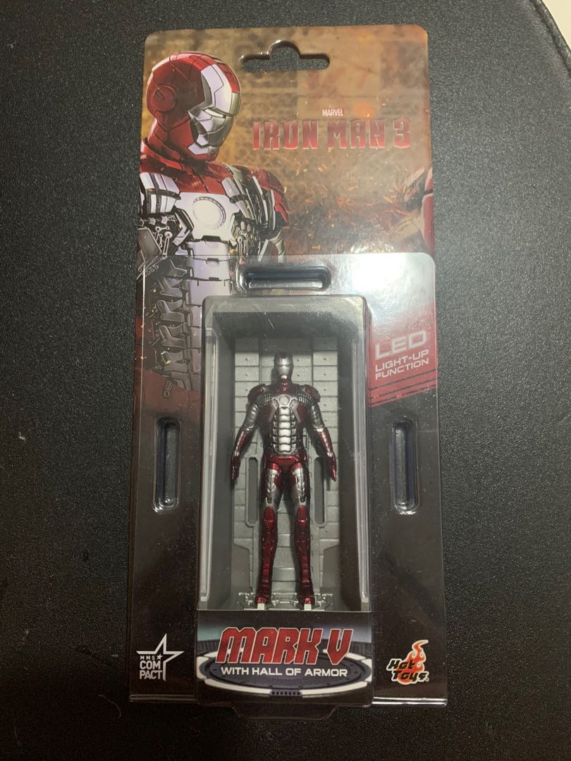 Hot Toys Ironman MK5 with mini hall of armour led, Hobbies & Toys, Toys ...