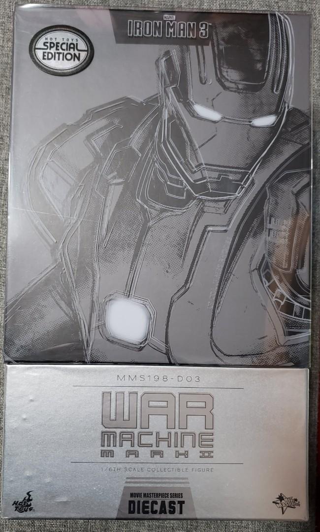 hottoys war machine mark 2 mk2 MMS198 戰爭機器 Special Edition ironman, 興趣及 ...