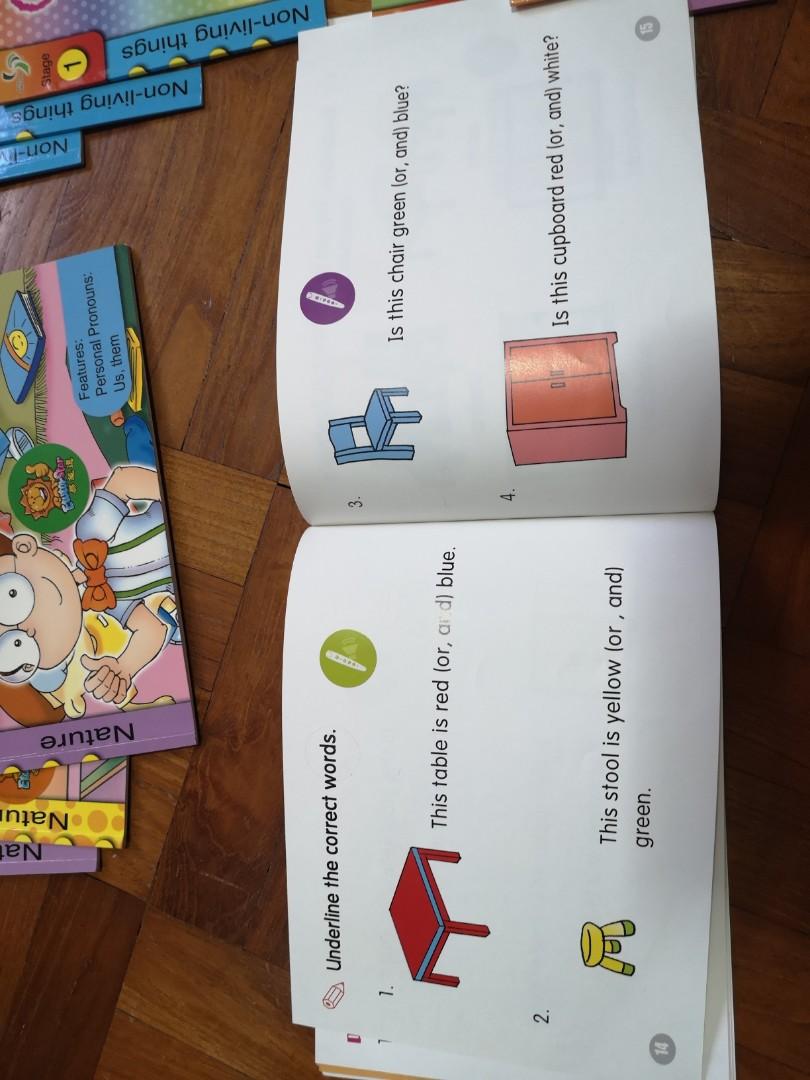 Interactive English Reading book, Hobbies & Toys, Books & Magazines ...