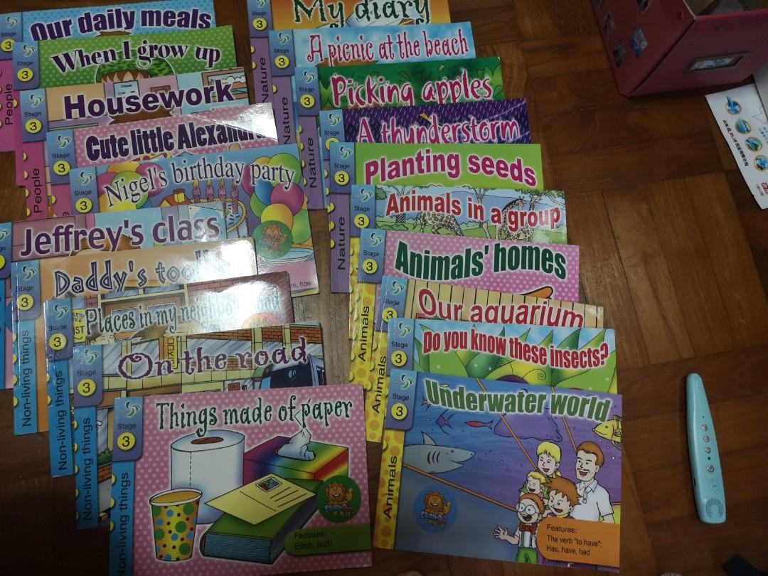 Interactive English Reading book, Hobbies & Toys, Books & Magazines ...