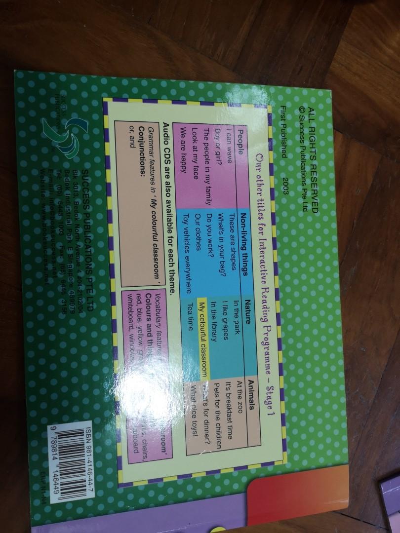 Interactive English Reading book, Hobbies & Toys, Books & Magazines ...