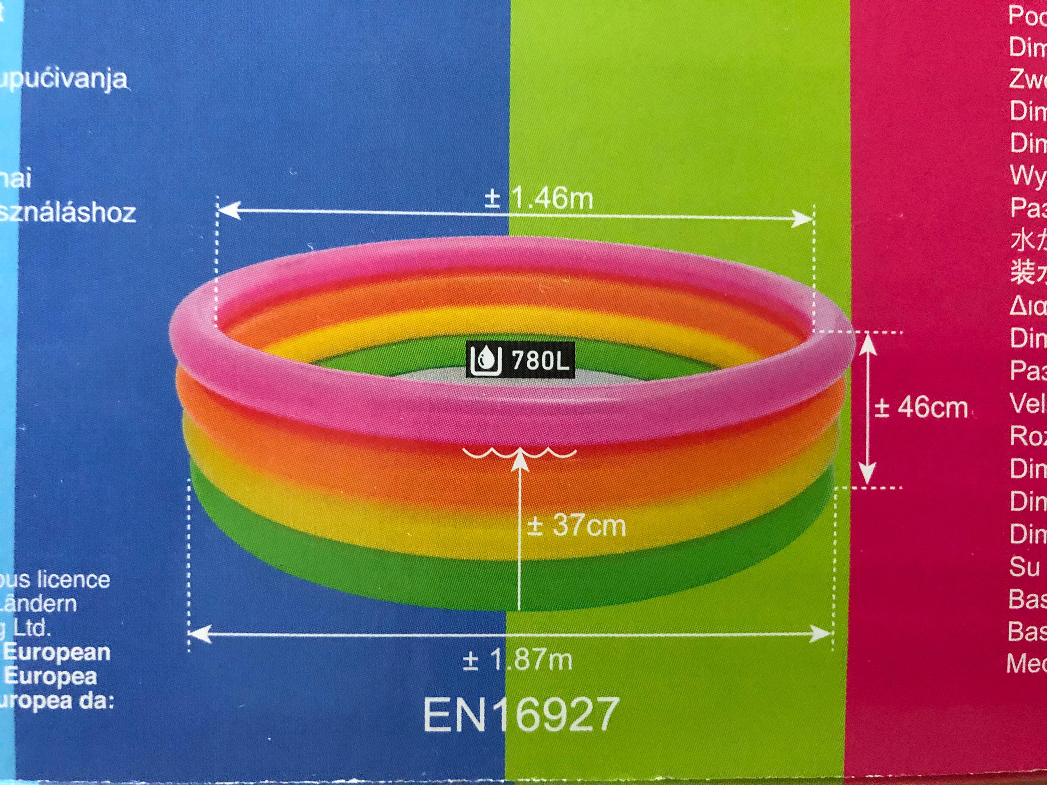 Intex Four Ring Indoor Swimming Pool, Babies & Kids, Baby Nursery ...