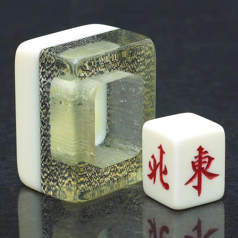 Mahjong Wind Banker Indicator Hand-Made Crystal Tile, Hobbies & Toys ...