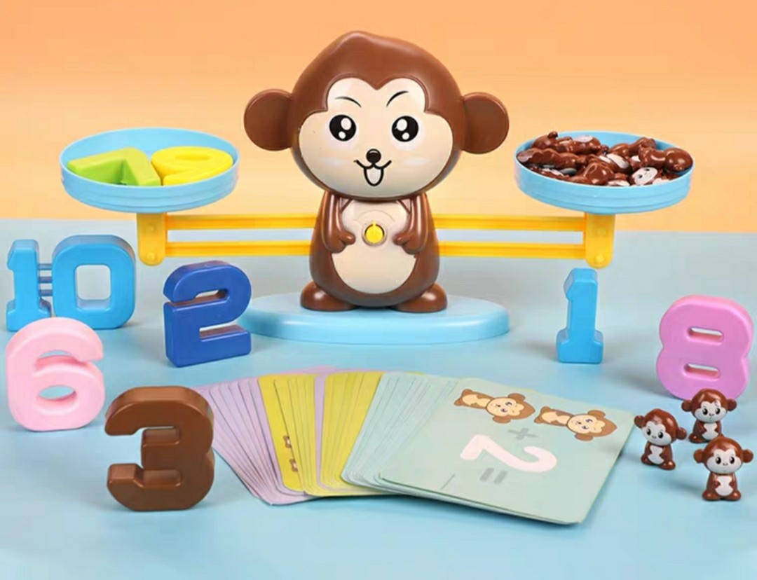 Monkey Balance Scale - Montessori/Numbers/Maths on Carousell