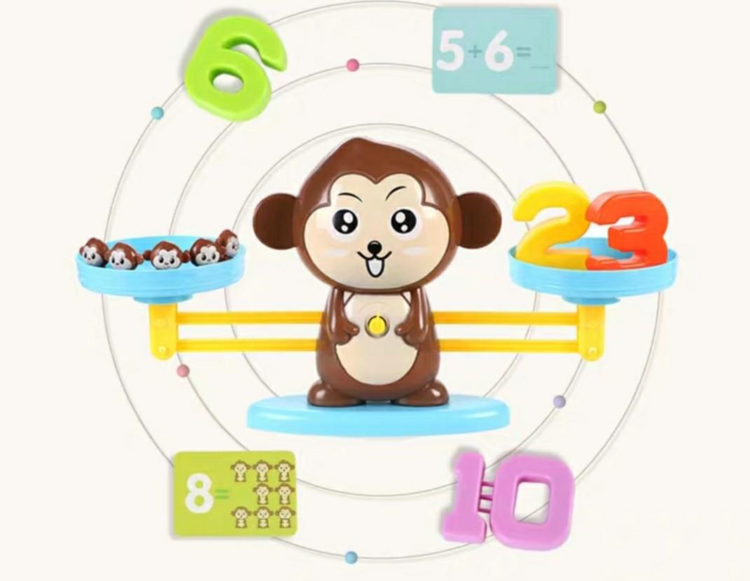 Monkey Balance Scale - Montessori/Numbers/Maths on Carousell