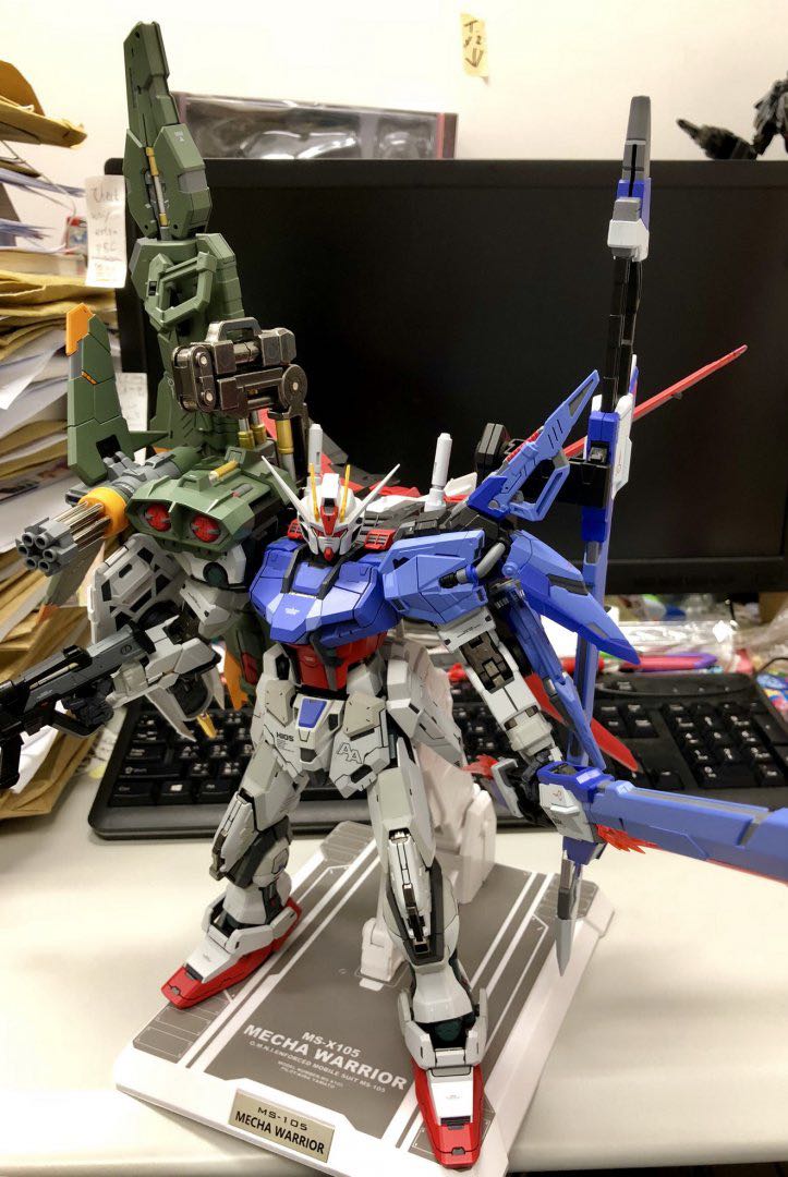 Moshow Perfect Strike Metal Gear Not Metal Build 完美突擊高達 連劍炮套裝 1/72 (合金 ...