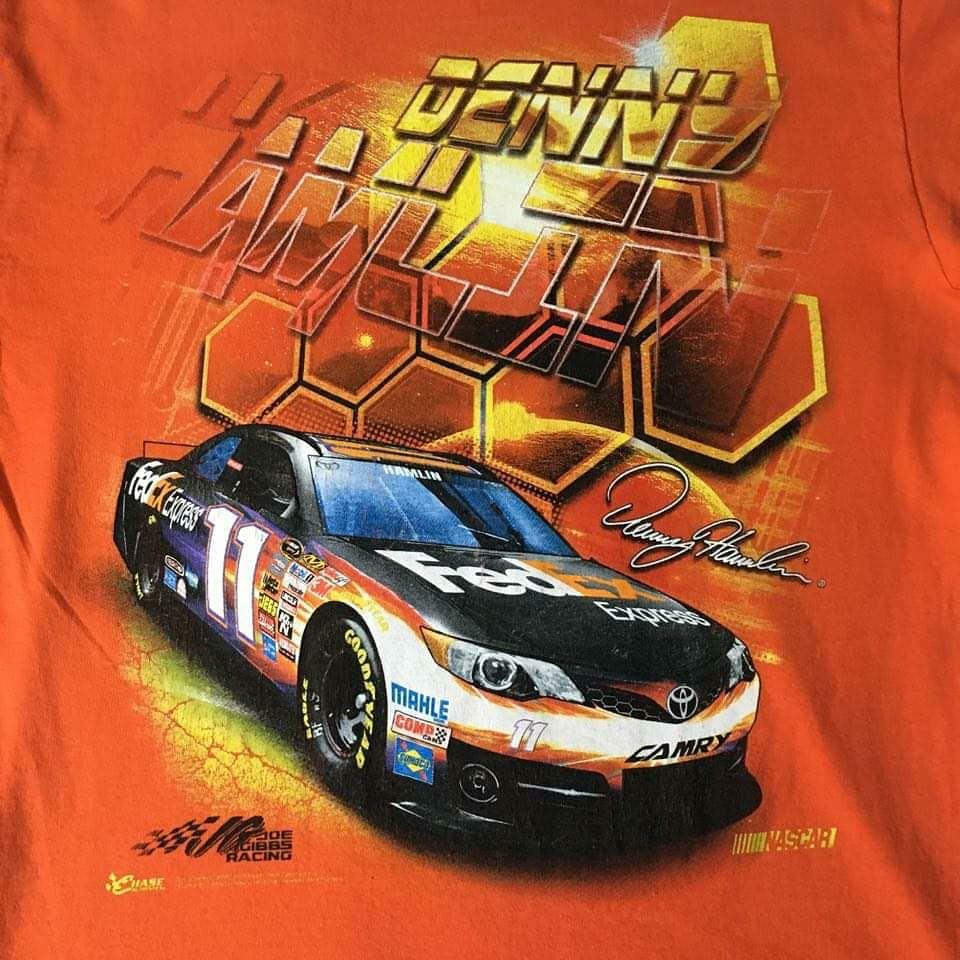 Nascar "Denny Hamlin 11", Men's Fashion, Tops & Sets, Formal Shirts on ...