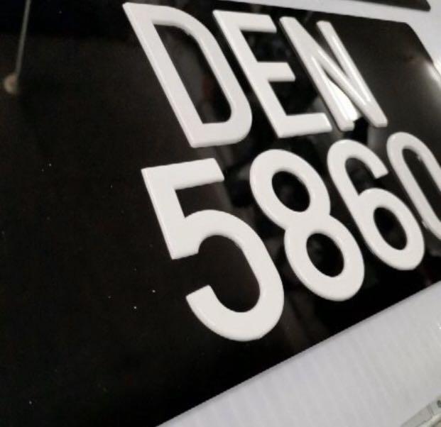 Number Car Plate - Number Kereta Plate (Saiz Ukuran JPJ) Code:B, Auto ...