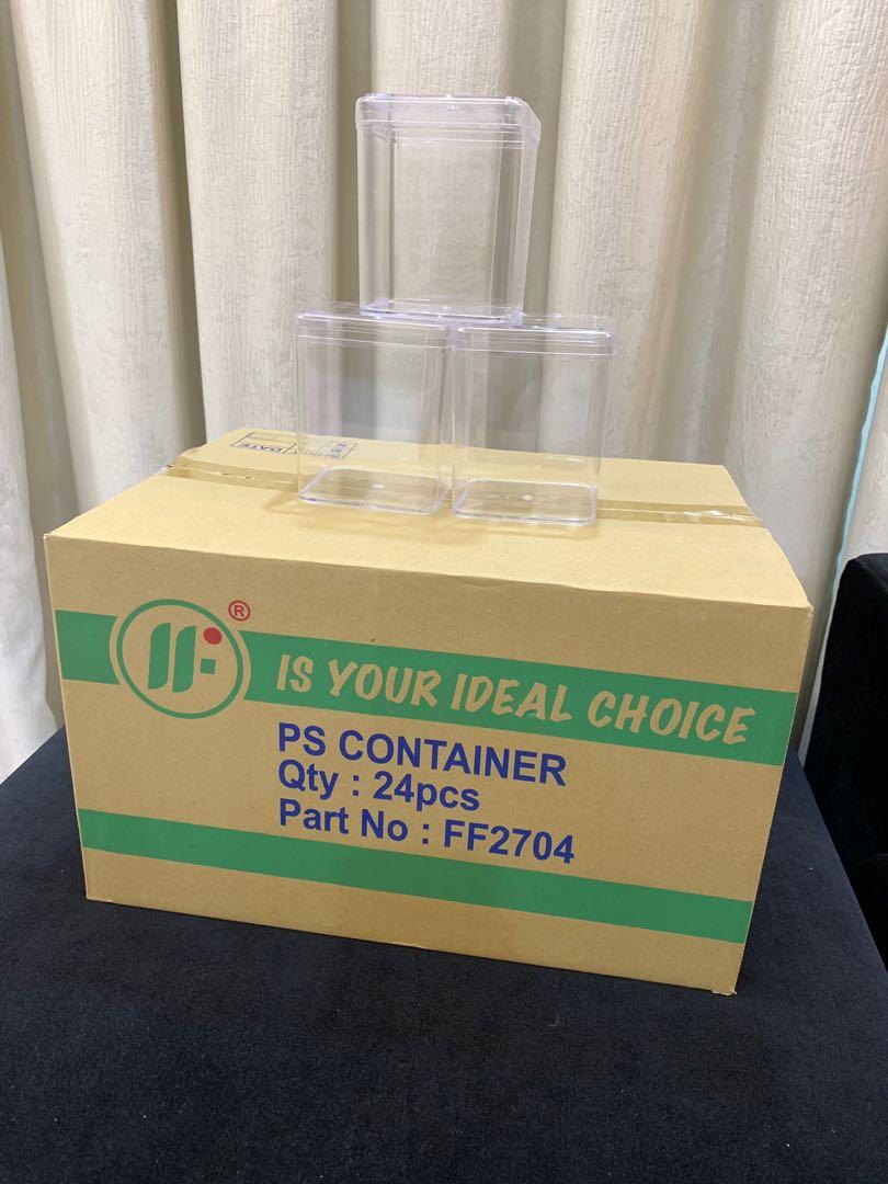 Plastic Containers for sale! $30 per carton of 24pcs!, Food & Drinks ...