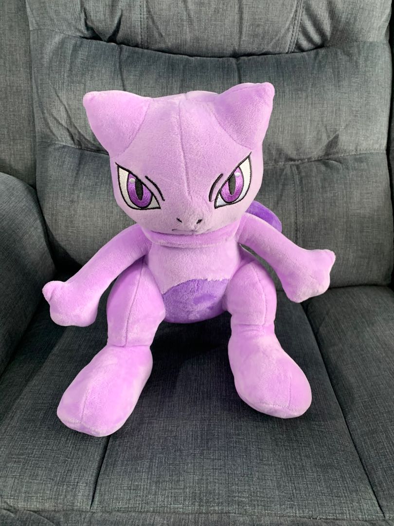 Pokemon MewTwo plush, Hobbies & Toys, Toys & Games on Carousell